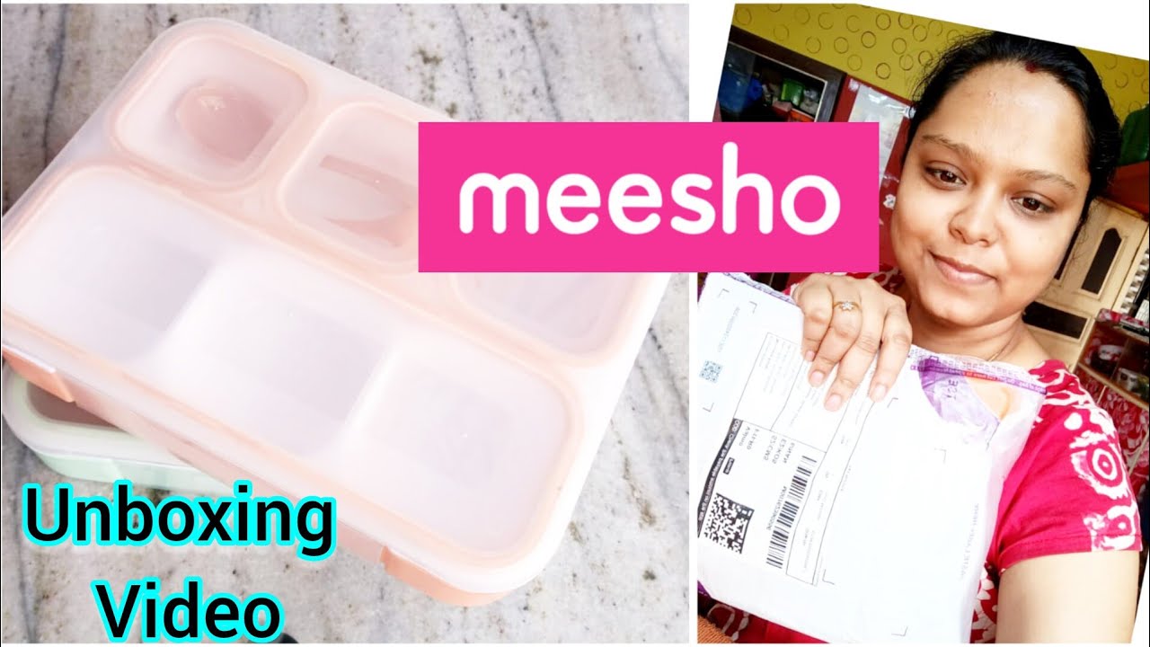 2 pis combo lunch boxes for kids and adults ll Meesho Unboxing Video ll ...