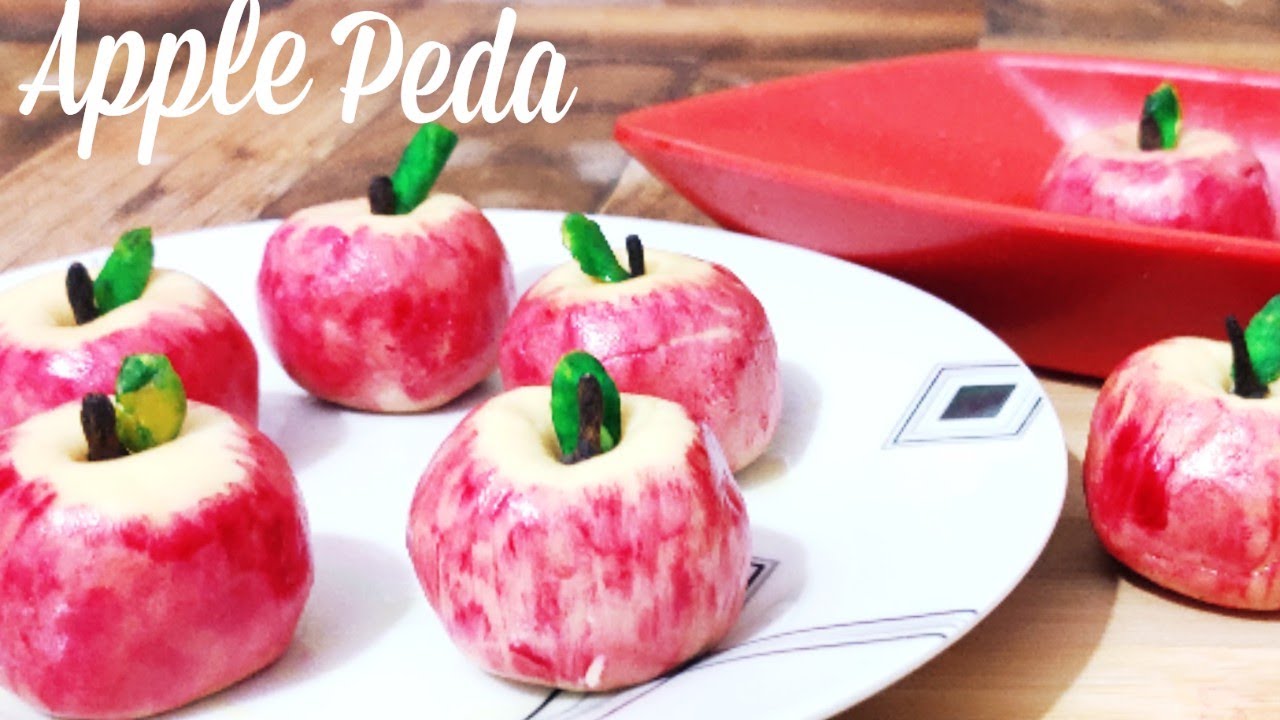 Rakshabandan Special Apple Peda | Instant Milk Peda | Milk Peda Recipe ...