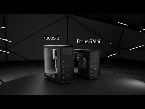 Fractal Design Black Focus G Mini Micro ATX PC Gaming Case LN82054 - FD ...