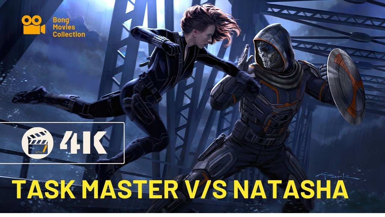 Taskmaster vs Natasha // First Fight / Black Widow - YouTube
