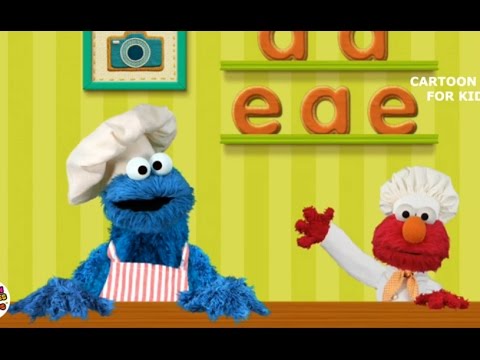 Sesame Street Making Cookies with Elmo and Cookie Monster - YouTube