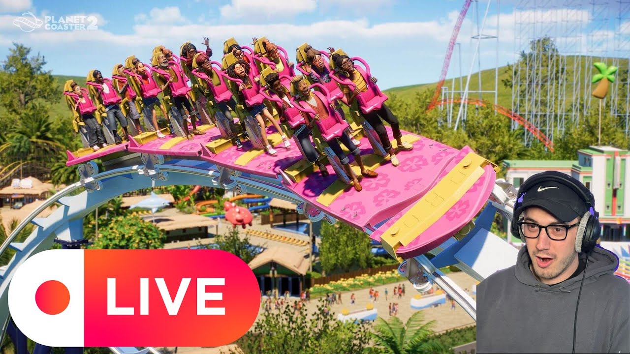 Building the Best Okayish Park!!! - Planet Coaster 2 - YouTube