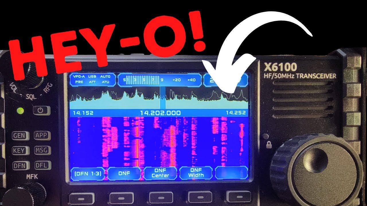 New Custom Non-Xiegu Firmware for the X6100! - YouTube