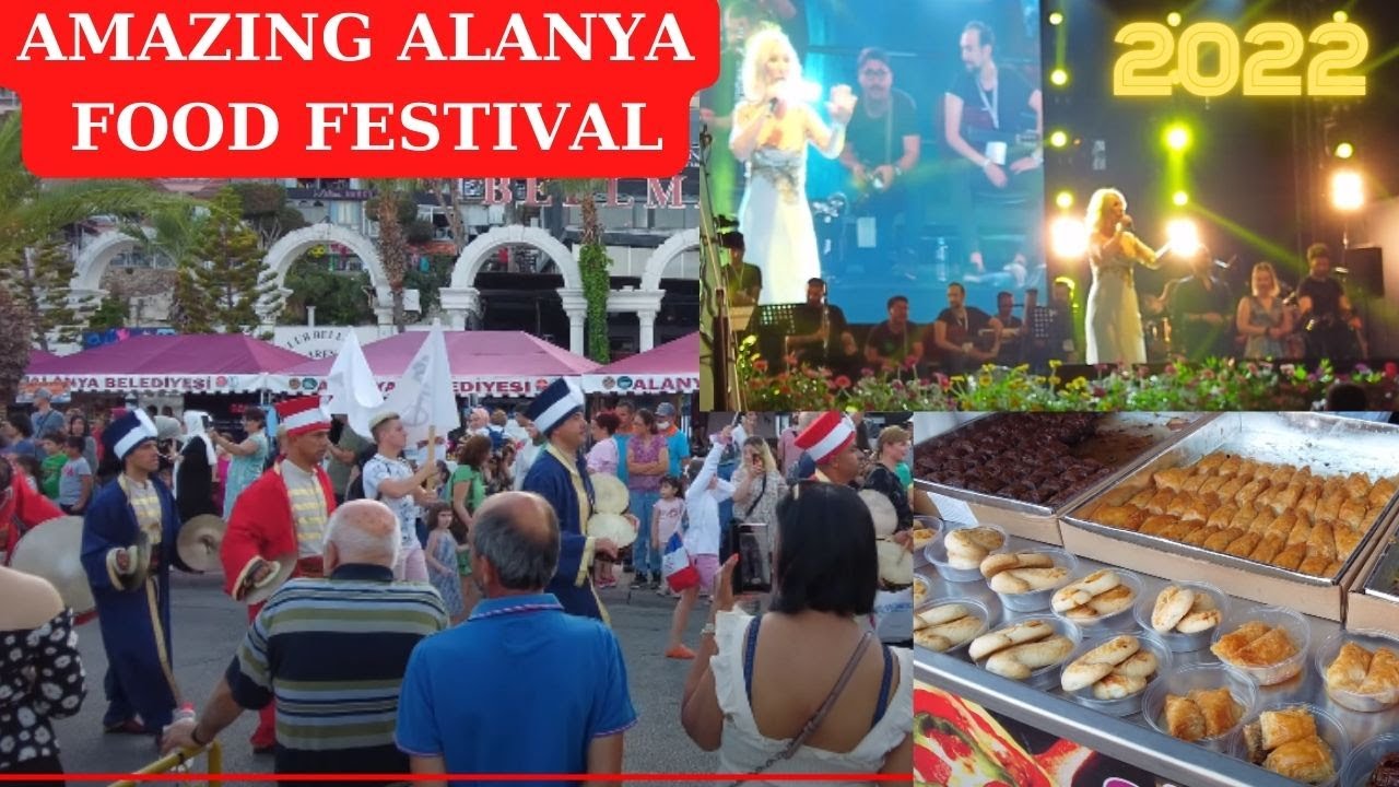 ALANYA FUN FESTIVAL 2022 ! ALANYA FOOD AND HANDICRAFTS BAZAAR ! ALANYA ...