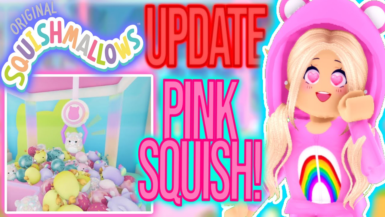 PLAYING THE PRETTIEST SQUISHMALLOWS UPDATE EVER! ALL PINK SQUISH IN ...