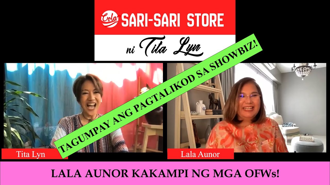 Sari-sari Store ni Tita Lyn with Lala Aunor - YouTube