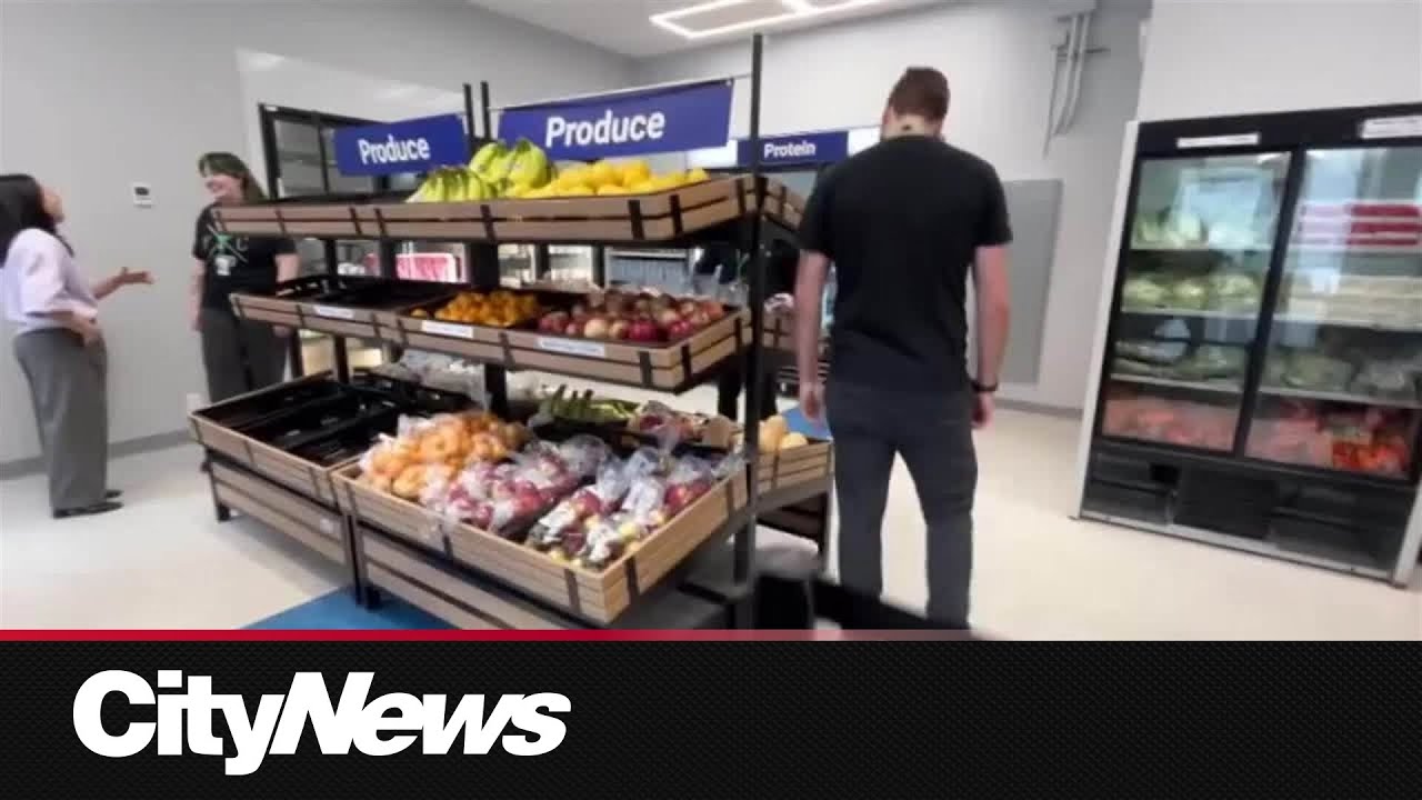 New Calgary Food Bank location provides grocery store experience - YouTube