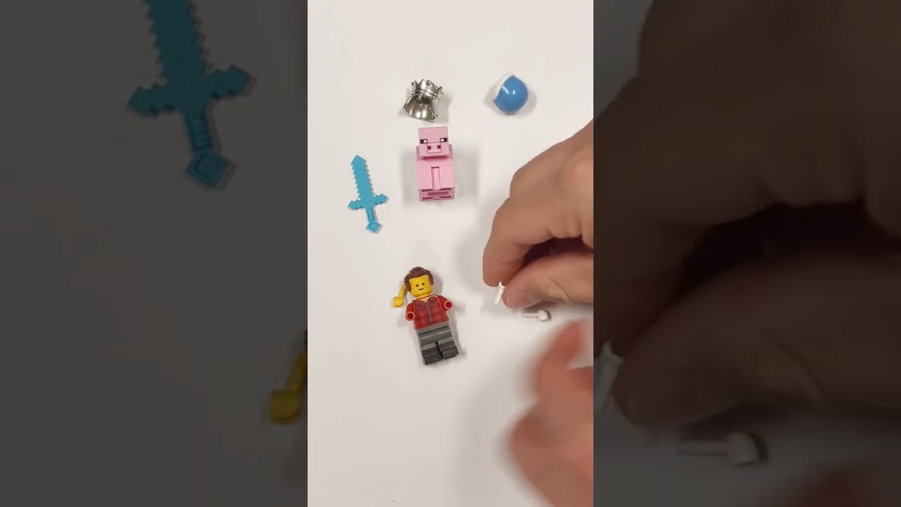 Technoblade LEGO- How To Build Him (Minecraft) - YouTube