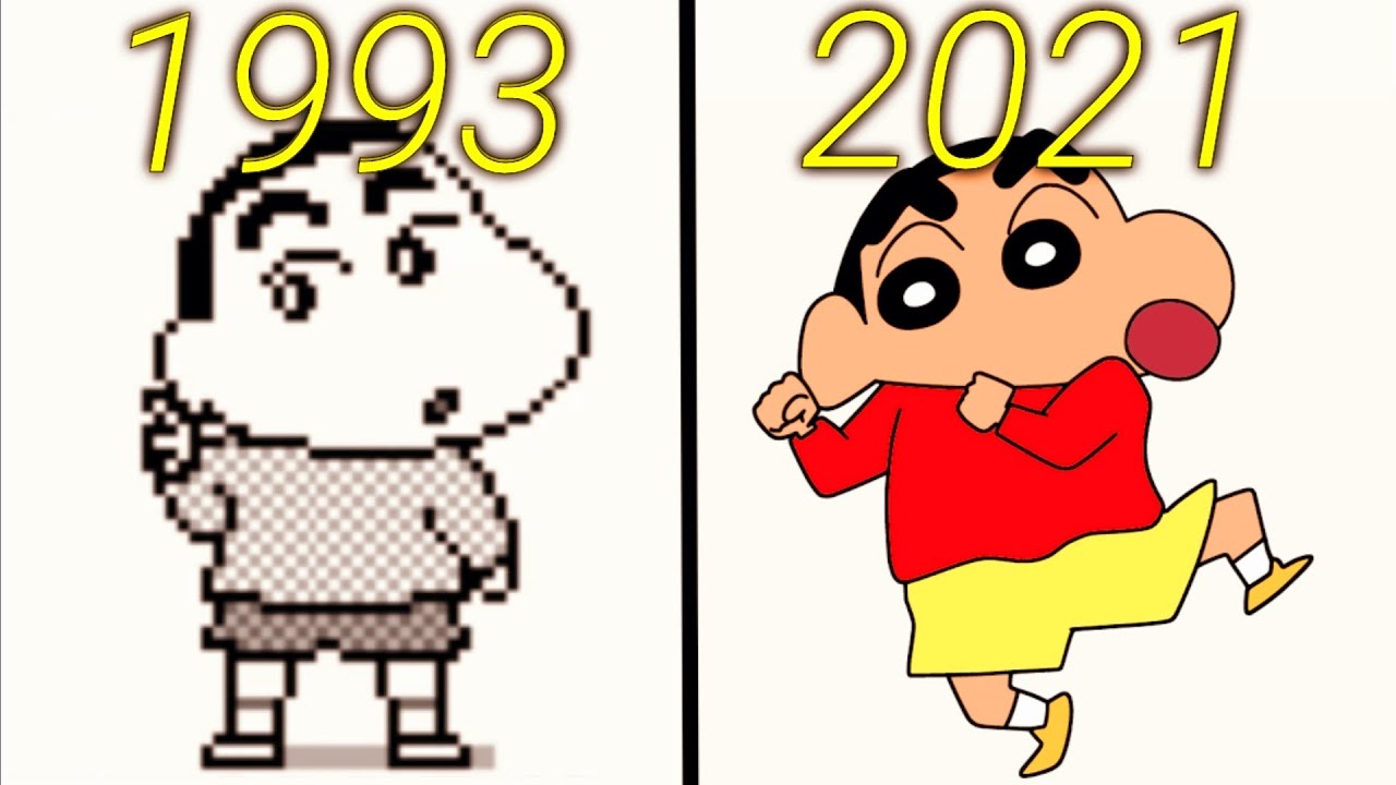 Evolution Of Shinchan Games 1993~2021 - YouTube