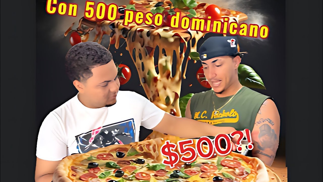 COMO HACER UNA PIZZA CON 500 PESO 😳😳😳😳?? - YouTube