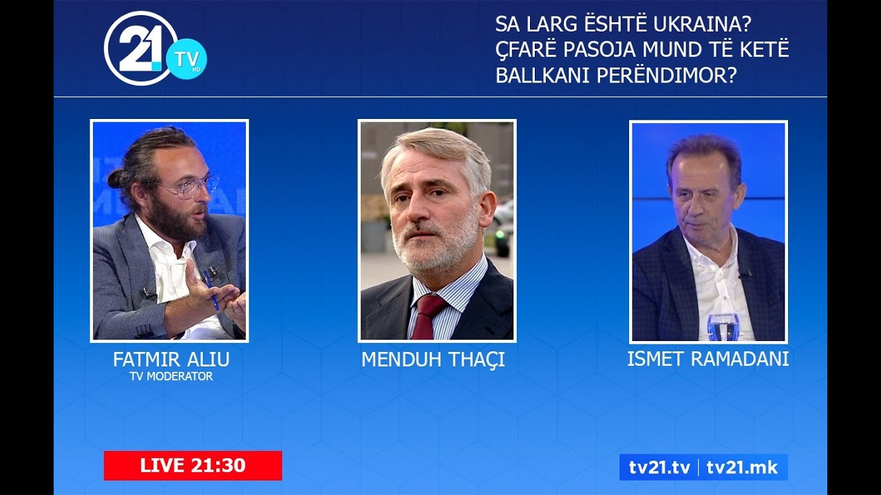 #CLICKPLUS - Menduh Thaçi, Ismet Ramadani 28.02.2022 - YouTube