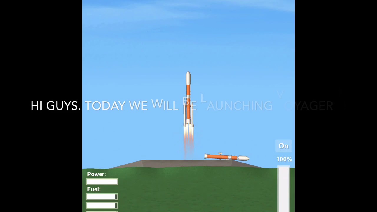 Launching voyager 1| Spaceflight Simulator - YouTube