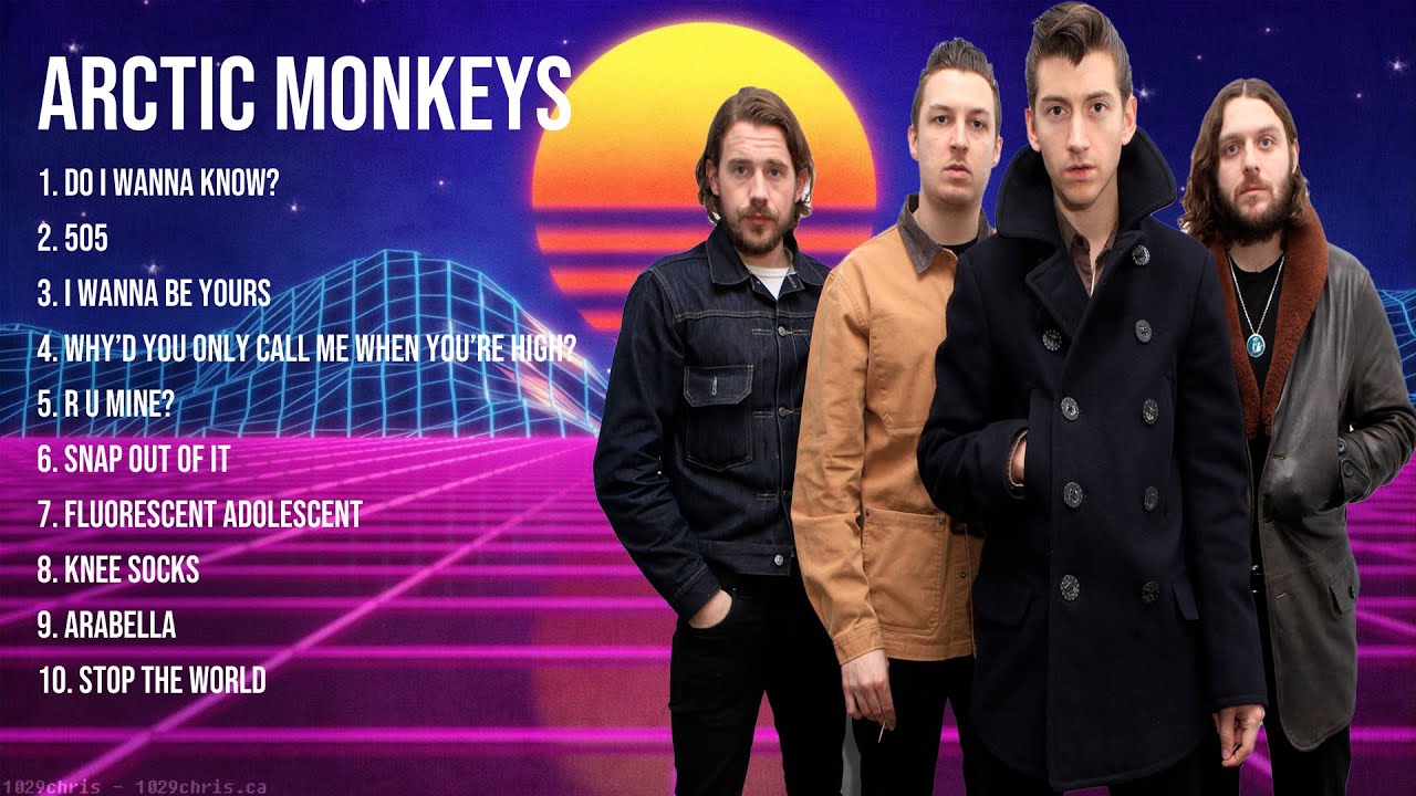 Arctic Monkeys Top Of The Music Hits 2023 Most Popular Hits Playlist ...