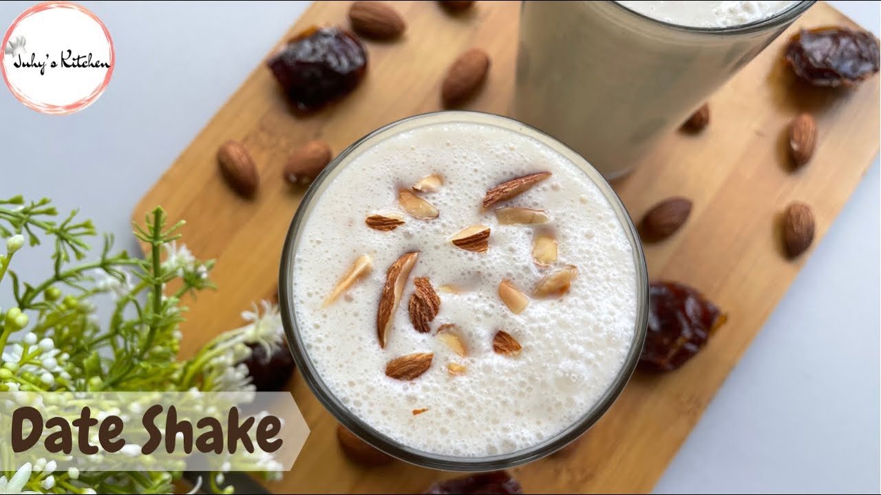 Date Shake | Milkshake ya tende | Juhys Kitchen - YouTube