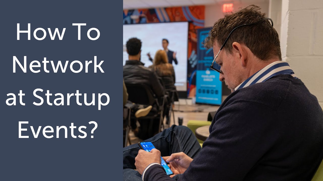 How To Network at Startup Events? - YouTube