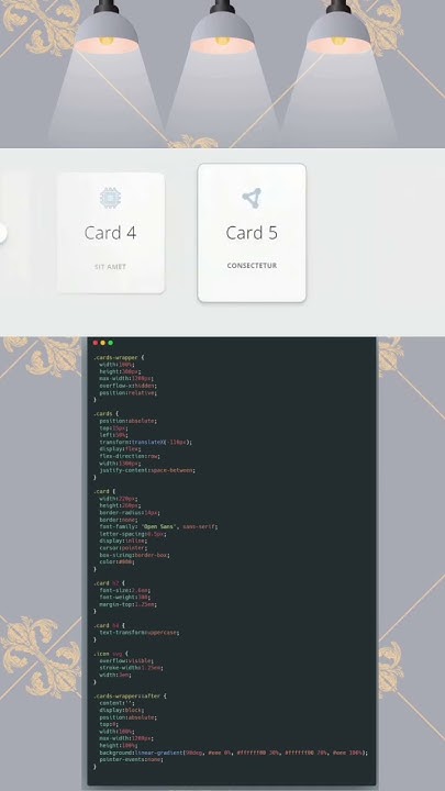 How to learn programming for beginners | Card slider | HTML CSS #shorts ...