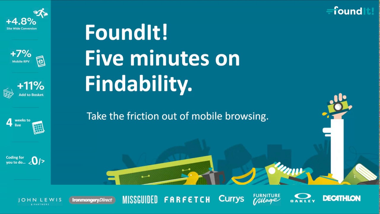 FoundIt! Five Minutes on Findability - Improving Mobile Shopping - YouTube
