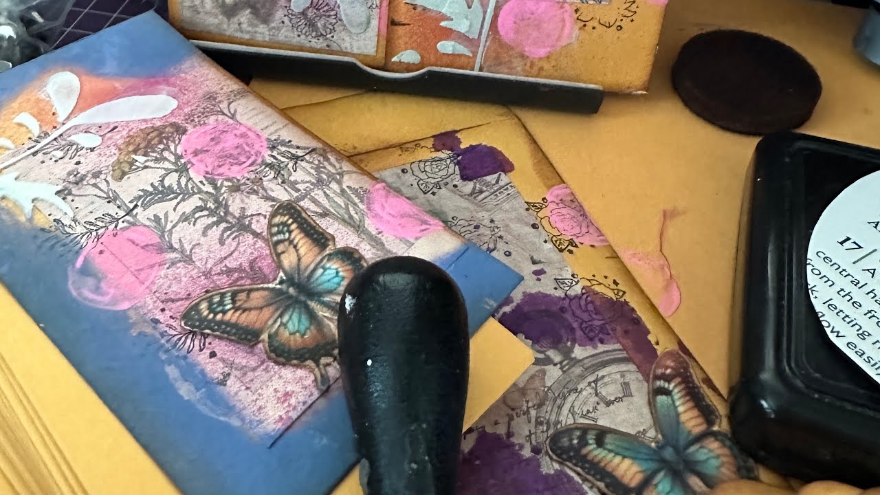 Mixed Media Monday! Junk journal coin envelopes! #mixedmedia # ...