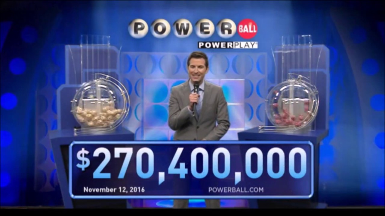 November 12, 2016, 270.4 Million Jackpot United States Powerball ...
