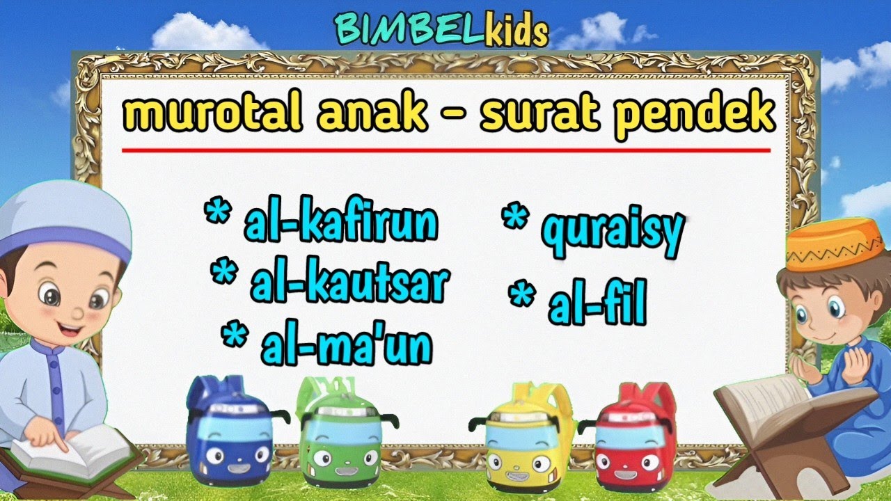 murotal anak, suara merdu, surat pendek alquran - YouTube