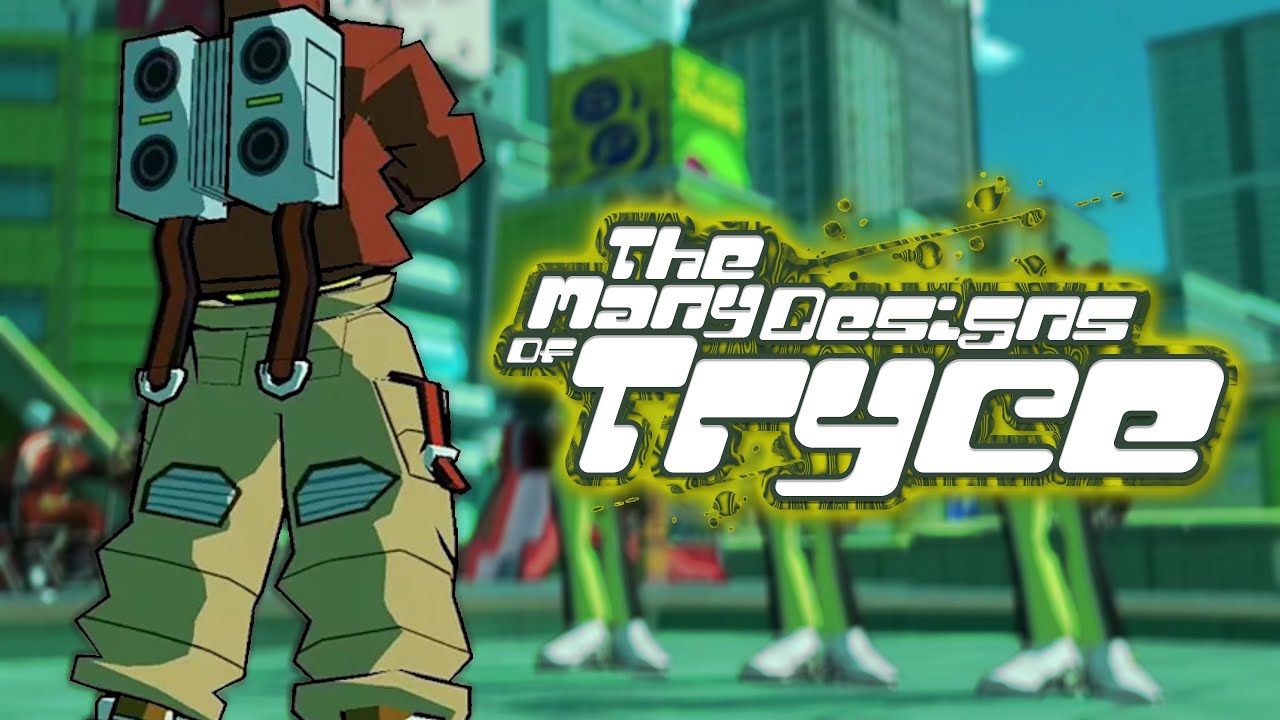 The Many Designs of Tryce - Bomb Rush Cyberfunk - YouTube