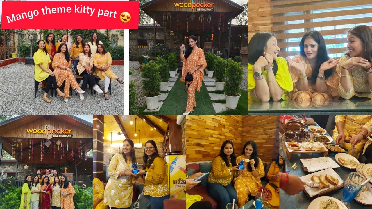 Mango 🥭 theme party || kitty party || alka negi vlog || subscribe to my ...