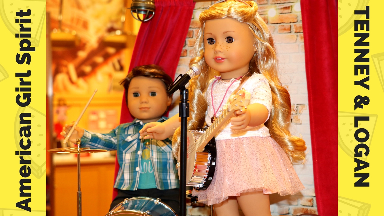 Logan & Tenney RELEASE | American Girl Store Tour - YouTube