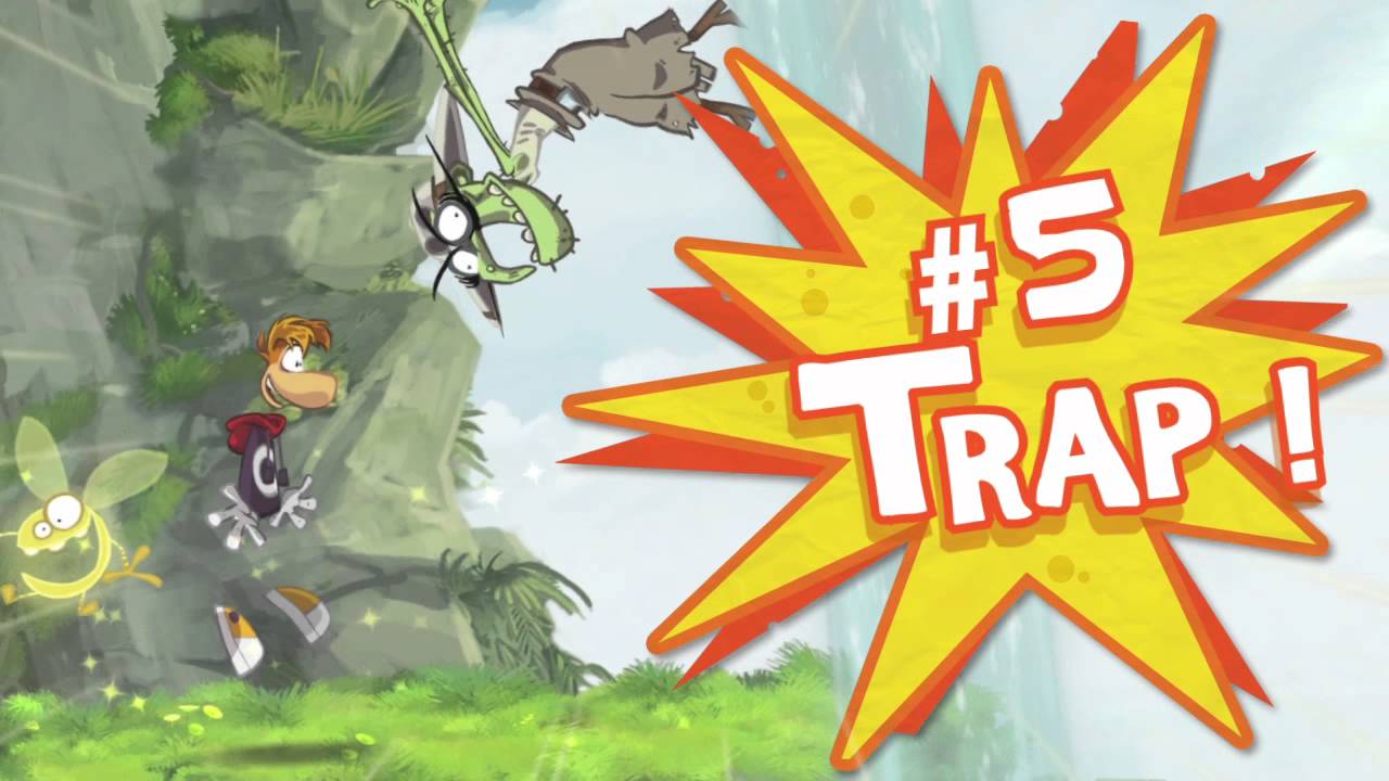 Rayman Origins - 10 Ways to Bubblize Your Enemies [NL] - YouTube