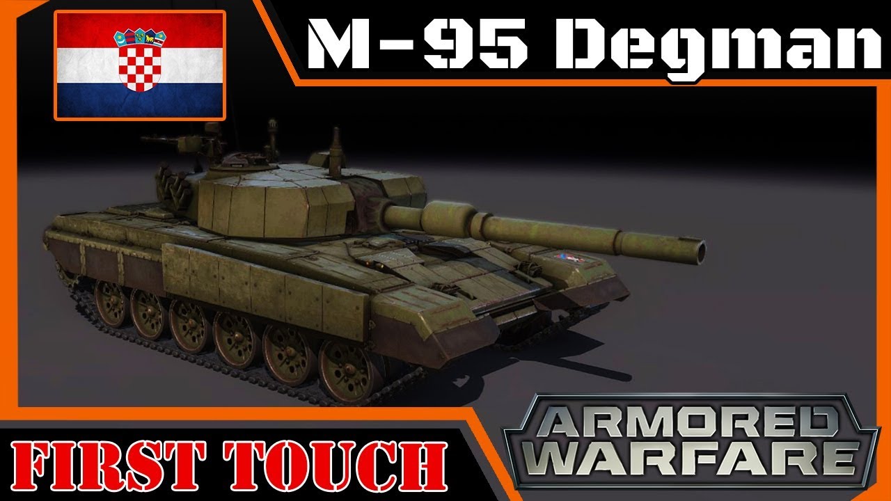 Armored Warfare - ลองรถ M-95 Degman - YouTube