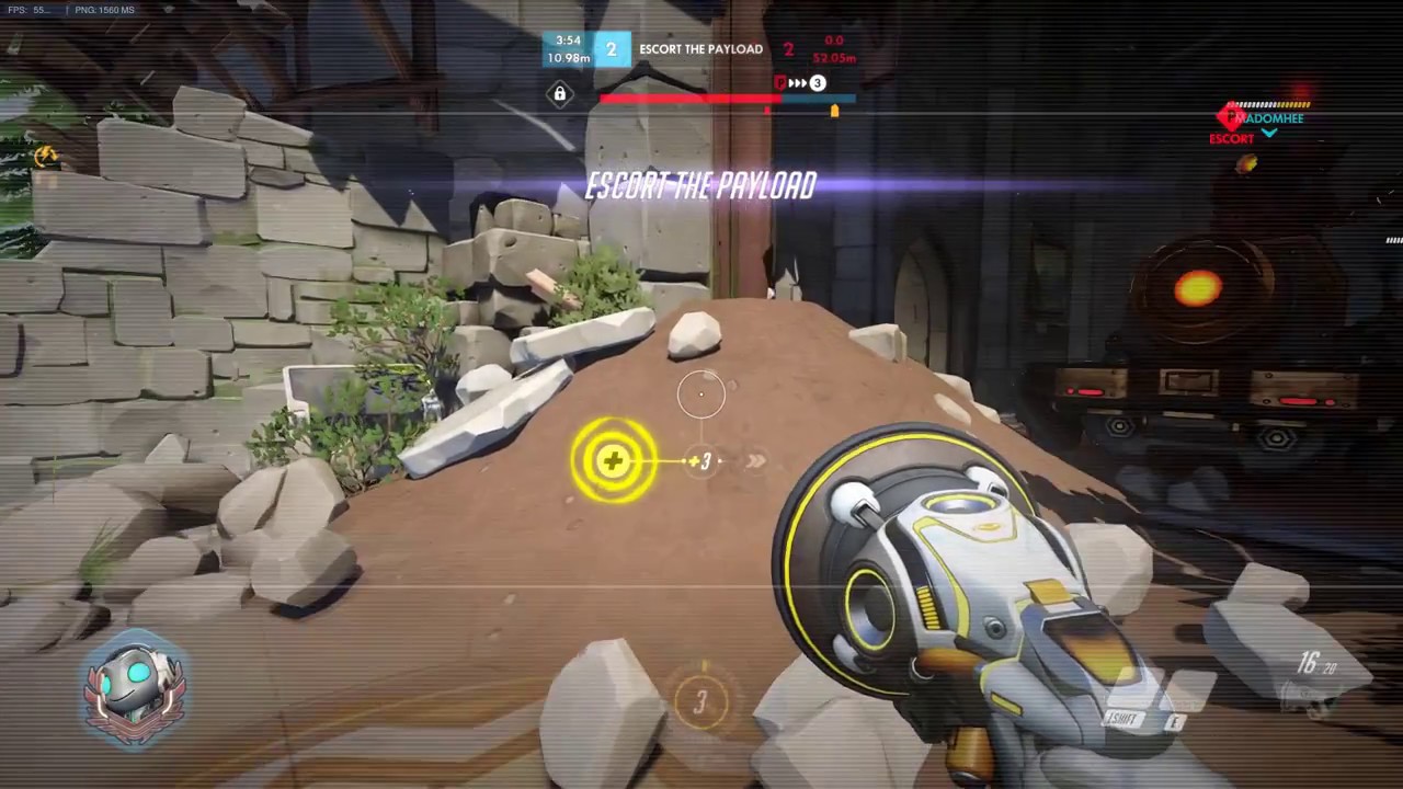 [Overwatch] Short video : Lucio fall out of Eichenwalde - YouTube