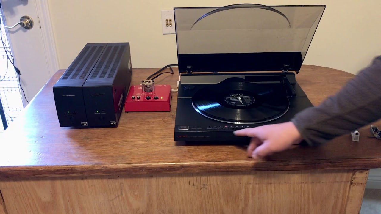 Carrera LT-120 programmable turntable - YouTube