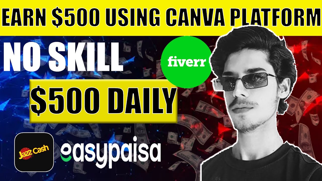 Creative Ways to Earn from Canva // online earning // fiver // no skill ...