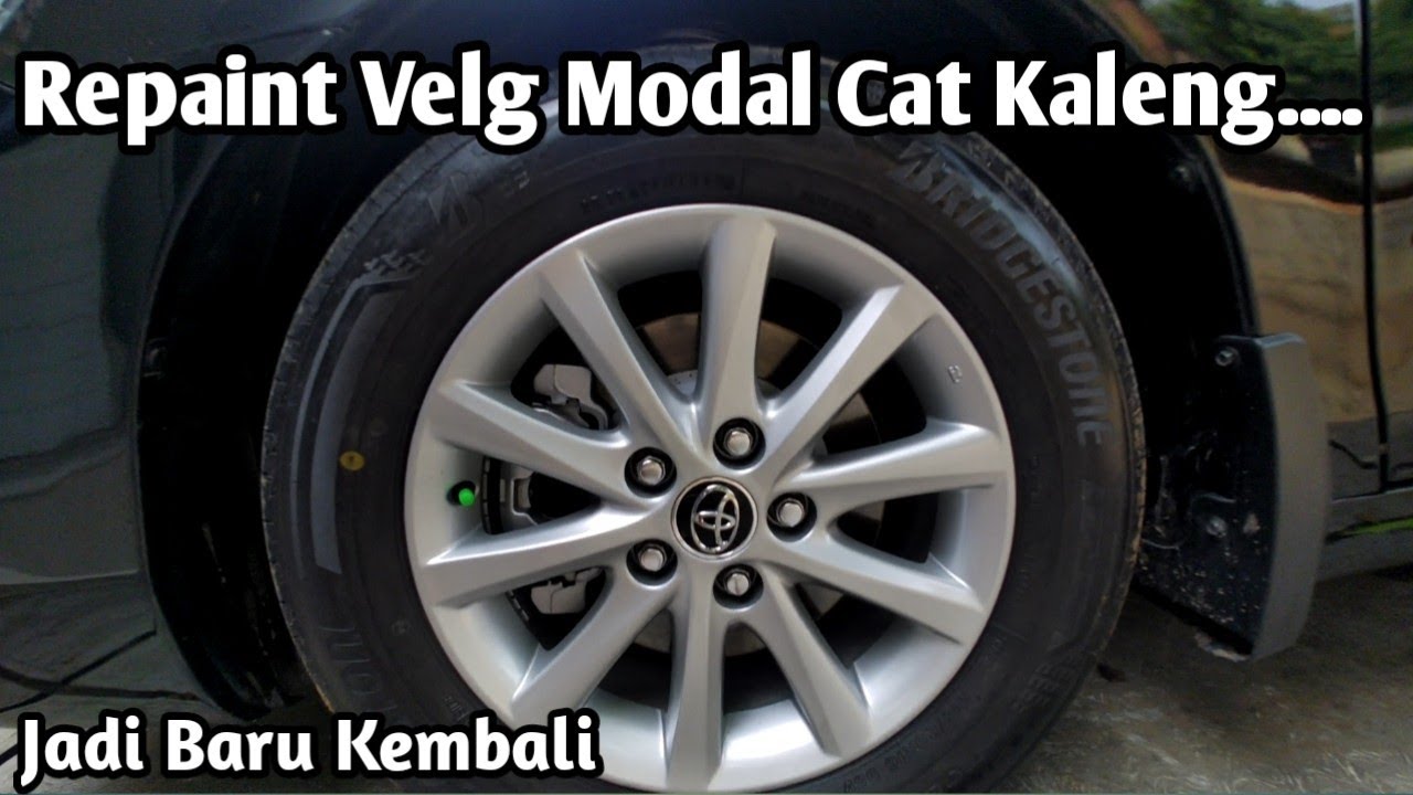 Cat Velg Mobil Pakai Cat Semprot | Samurai Paint Y155 Crystal Silver ...