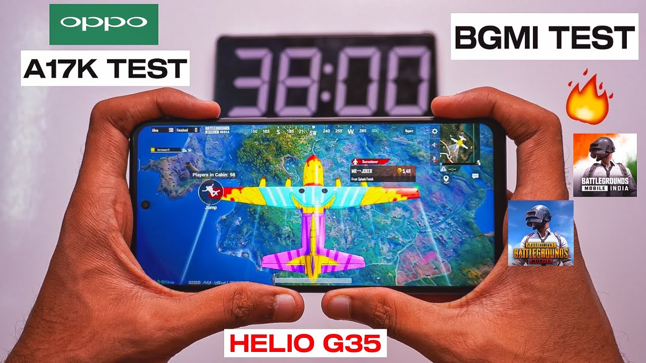 Oppo A17K Pubg Test & BGMI Test 🤯| Oppo A17K Pubg Gaming Review ...