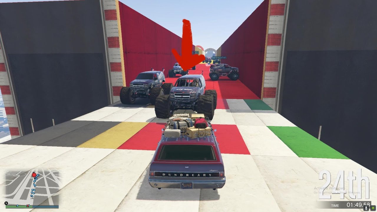 Funny Moments From A Fun Race Gta Online! - YouTube