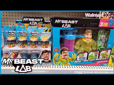 MrBeast Lab New Toys Are Atomic at Walmart Beast Games - YouTube