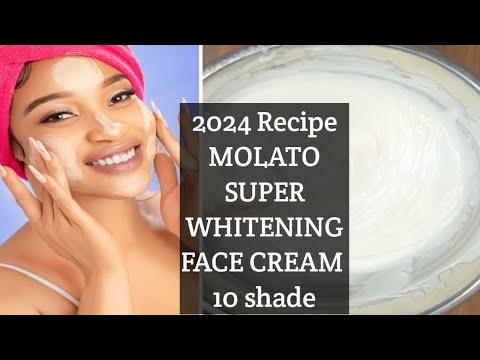 HOW TO MAKE MOLATO FACE CREAM/Sharp Sharp Molato Whitening face Cream # ...