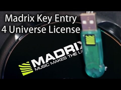 Madrix Key Entry & Madrix DVI Entry 4 Universes 2 New Products - YouTube