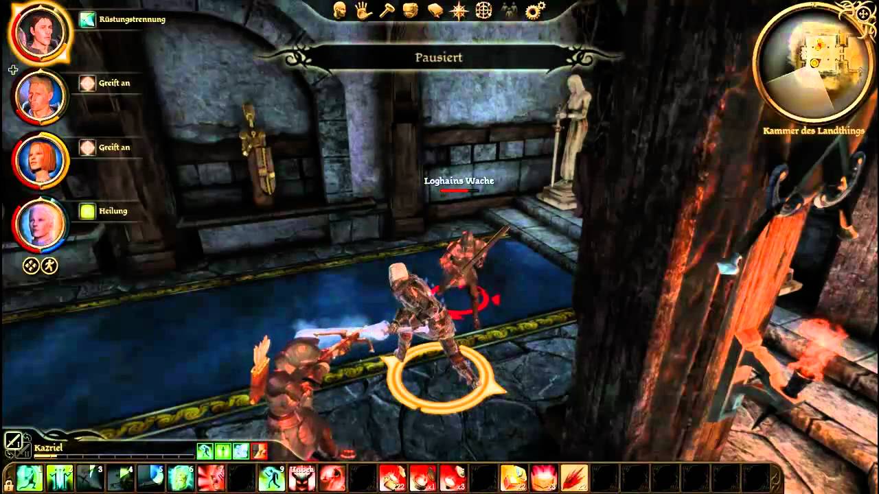 Let's Play Dragon Age Origins [Blind] # 269 - Ser Cauthrien - YouTube