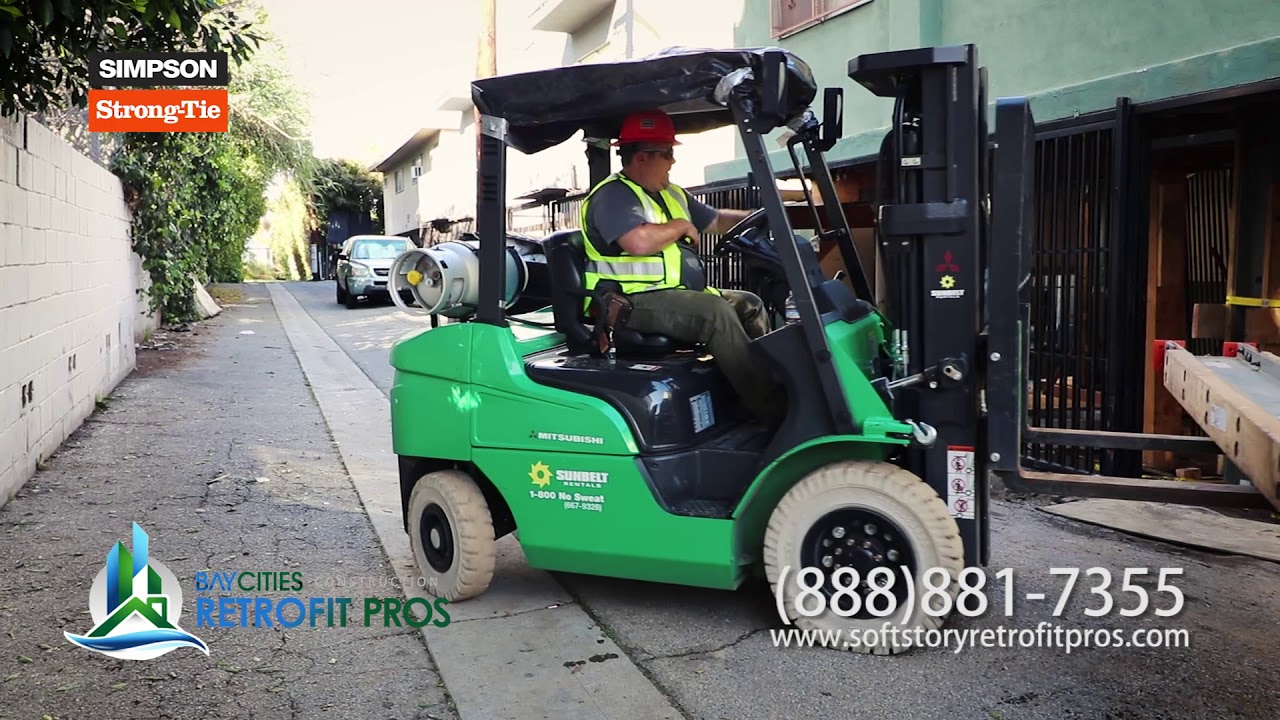 Special Moment Frame Installation | Soft Story Retrofit Pros. - YouTube