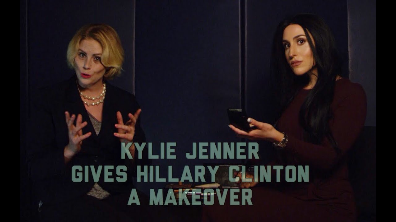 Kylie Jenner Gives Hillary Clinton a Makeover - YouTube