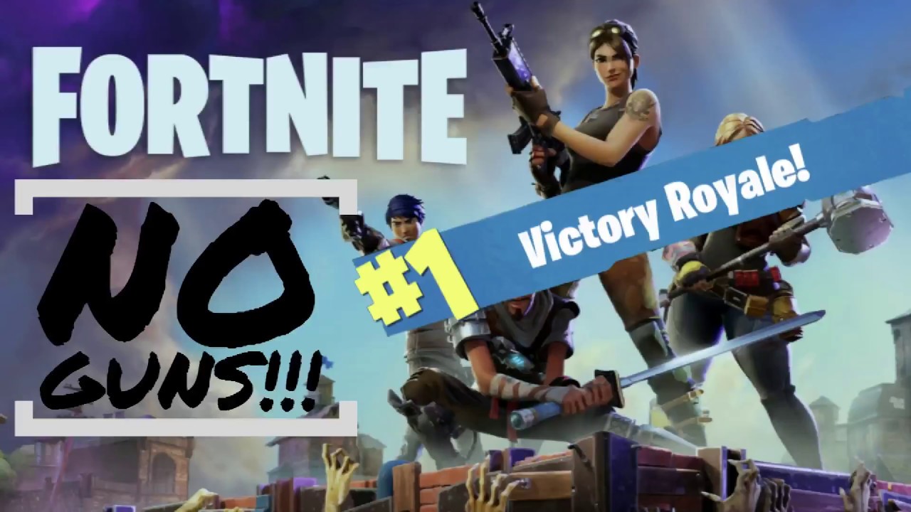 NO GUNS CHALLENGE | Fortnite #1 - YouTube