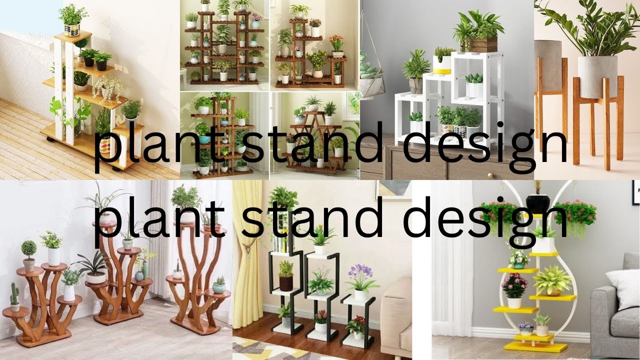 plant stand design outdoor wood / plant stand design - YouTube