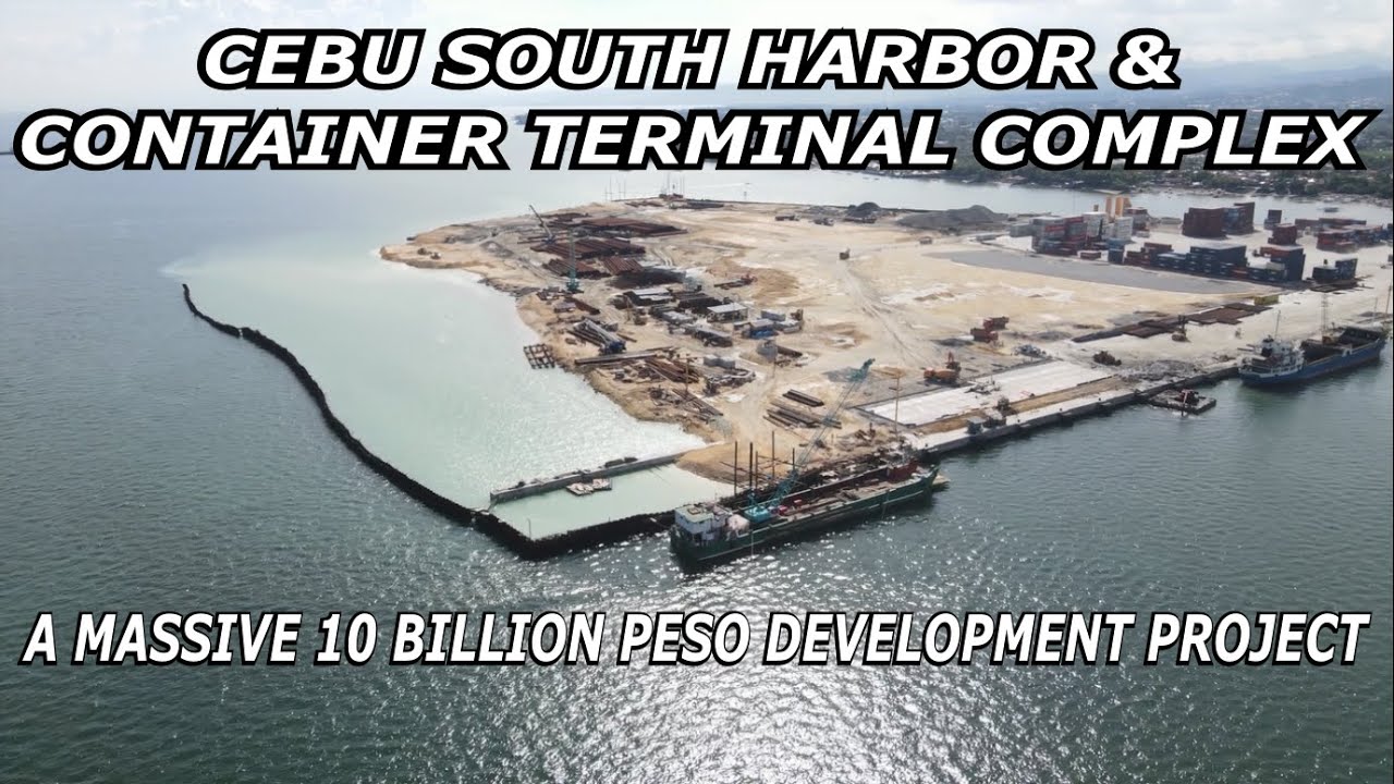 Aerial Video | Cebu South Harbor & Contatiner Terminal Complex | Newest ...