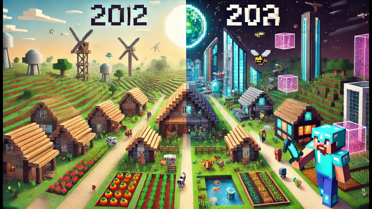 2012 Vs 2024 - YouTube