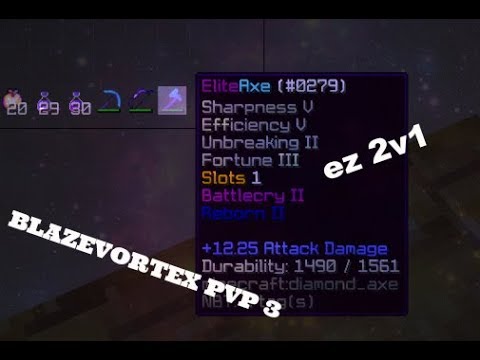 BLAZEVORTEX PVP 3 // EZ 2V1 // KNOCKBACK 3 SWORD - YouTube
