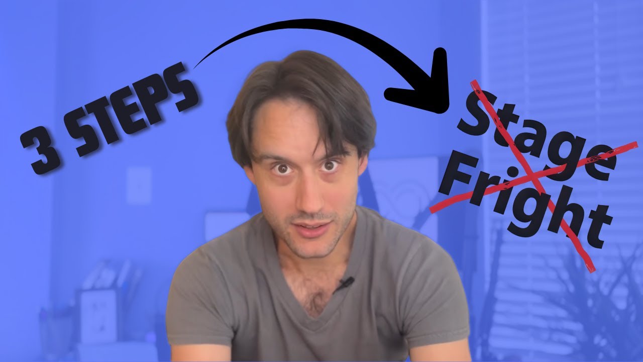 3 Steps to Finally Overcome Stage Fright - YouTube