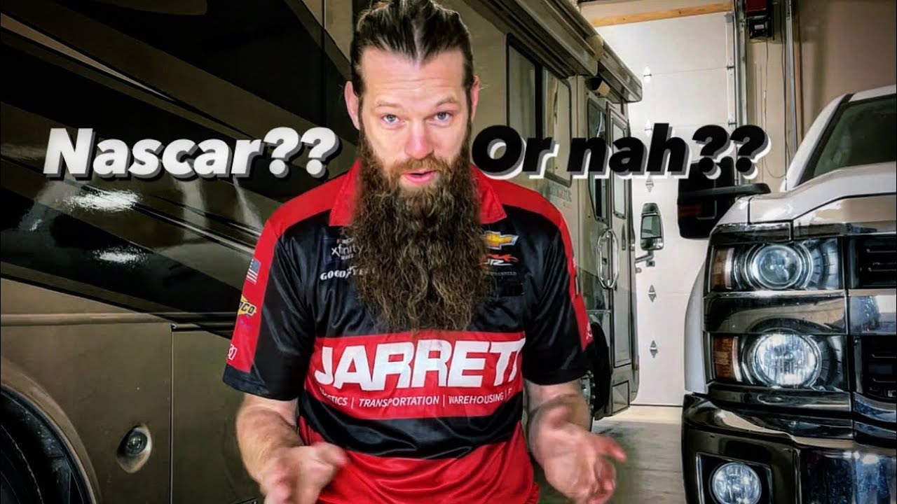 Did this hauler driver quit NASCAR??! - YouTube