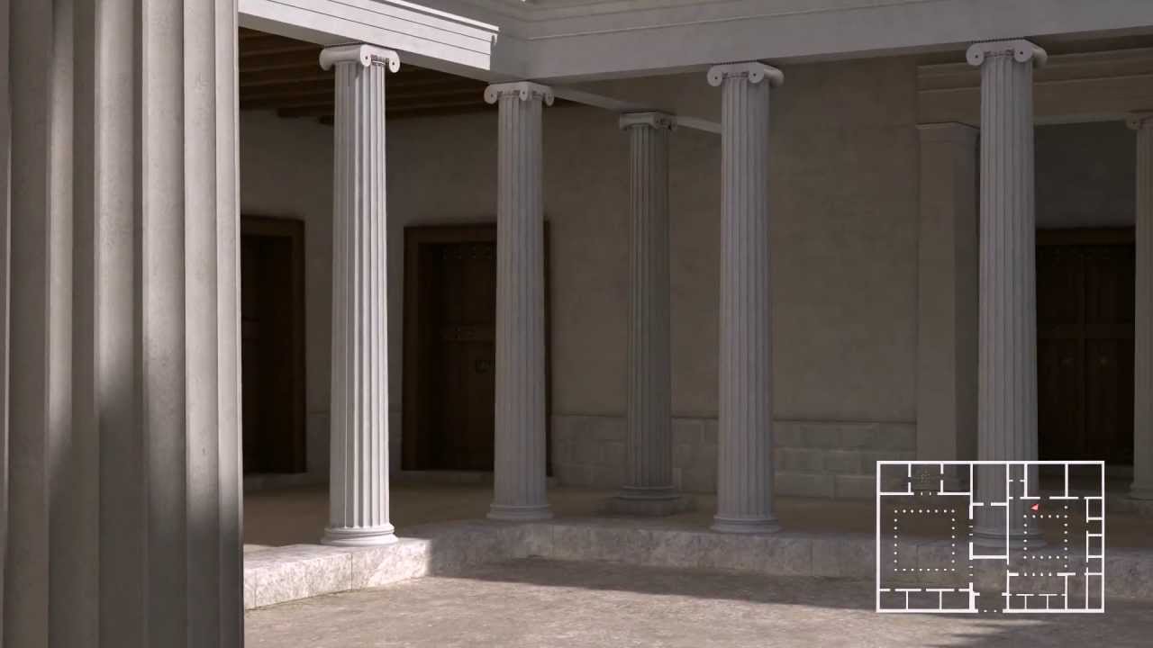 House of Dionysos in Pella, Paris, Louvre - YouTube