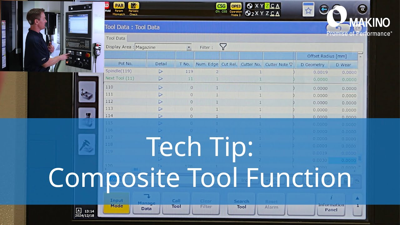 Tech Tip - Composite Tool Function - Managing Multiple Offsets - YouTube